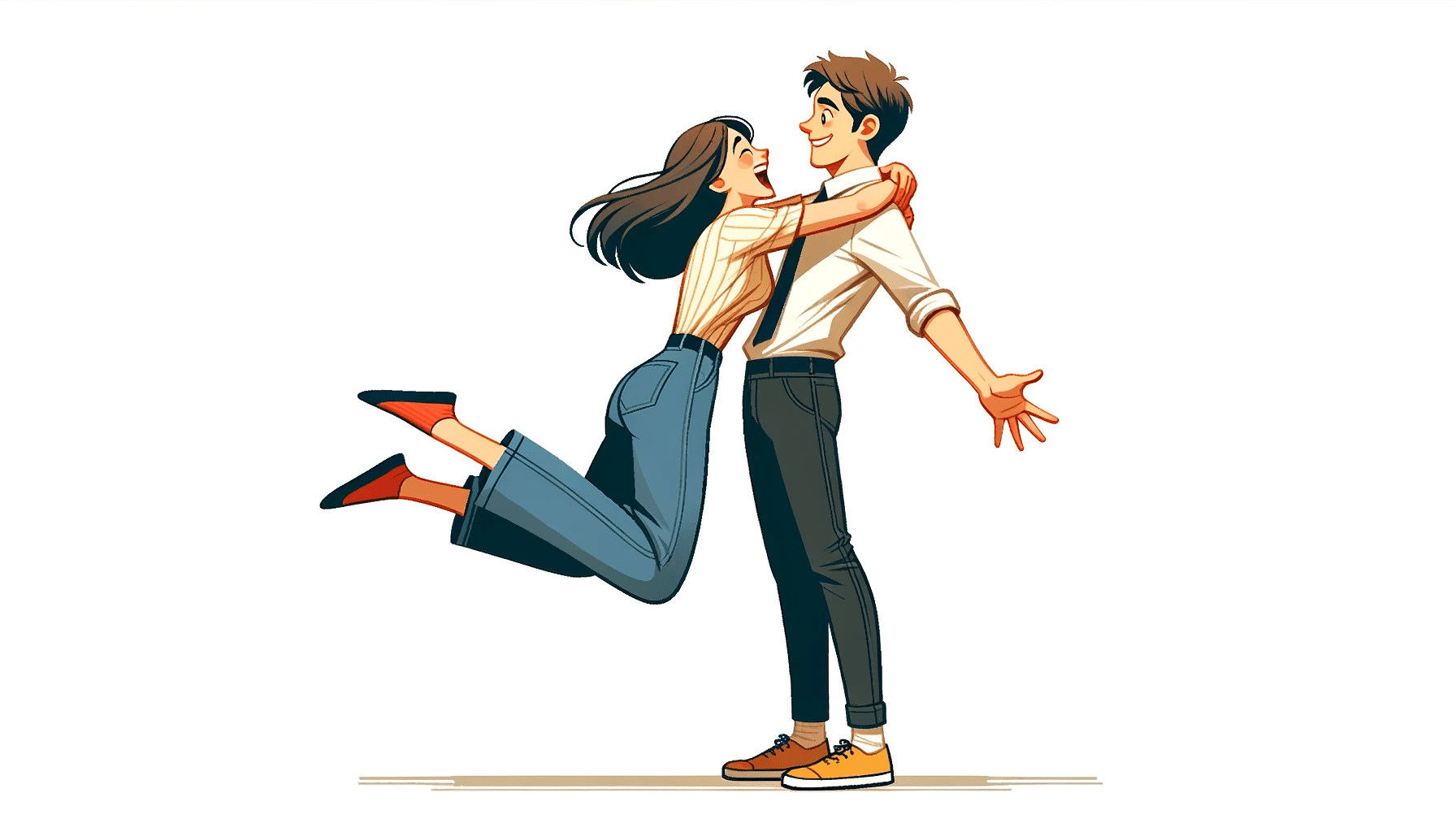 What Does It Mean When Someone Gives You A Jump Hug? - Attraction Diary