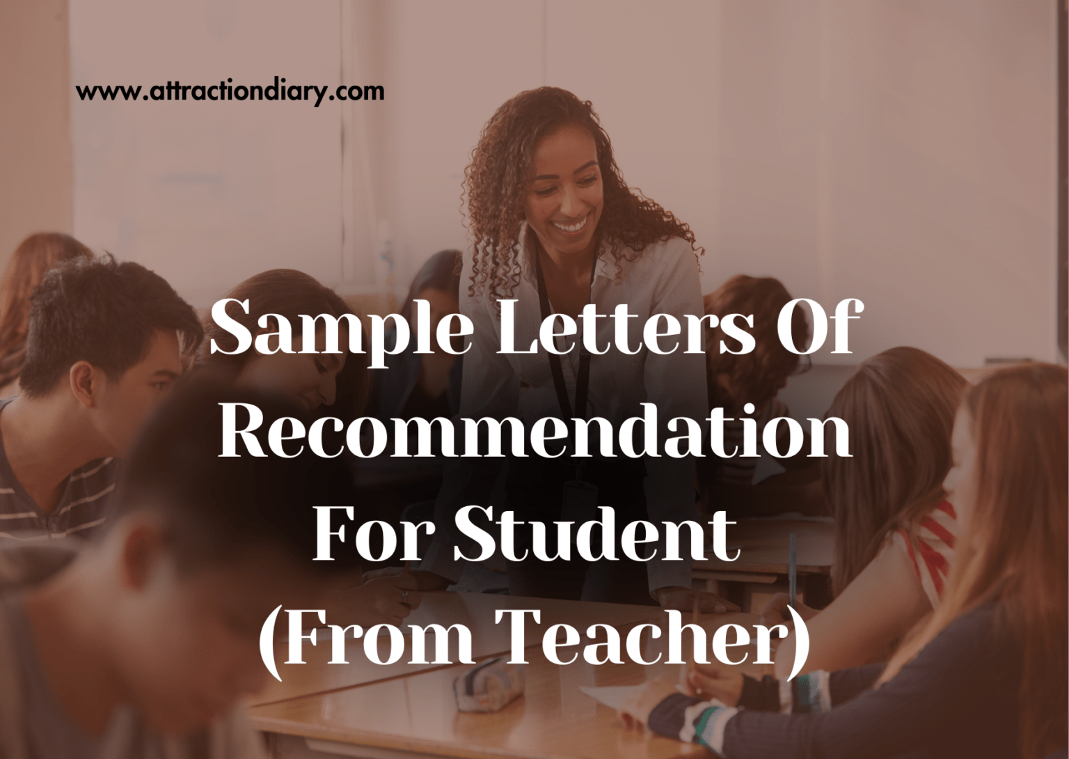 30 Sample Letters Of Recommendation For Student (From Teacher ...