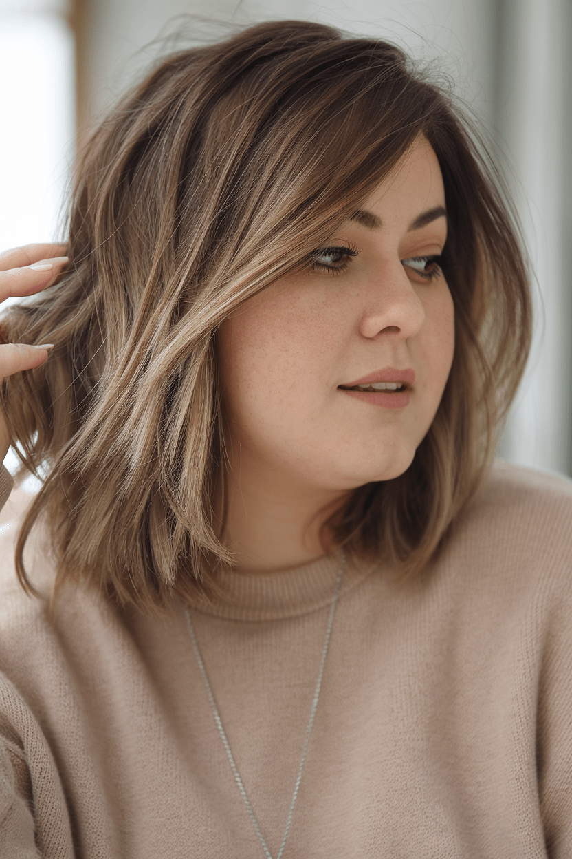 20 Short Haircuts for Women With Chubby Faces - Attraction Diary