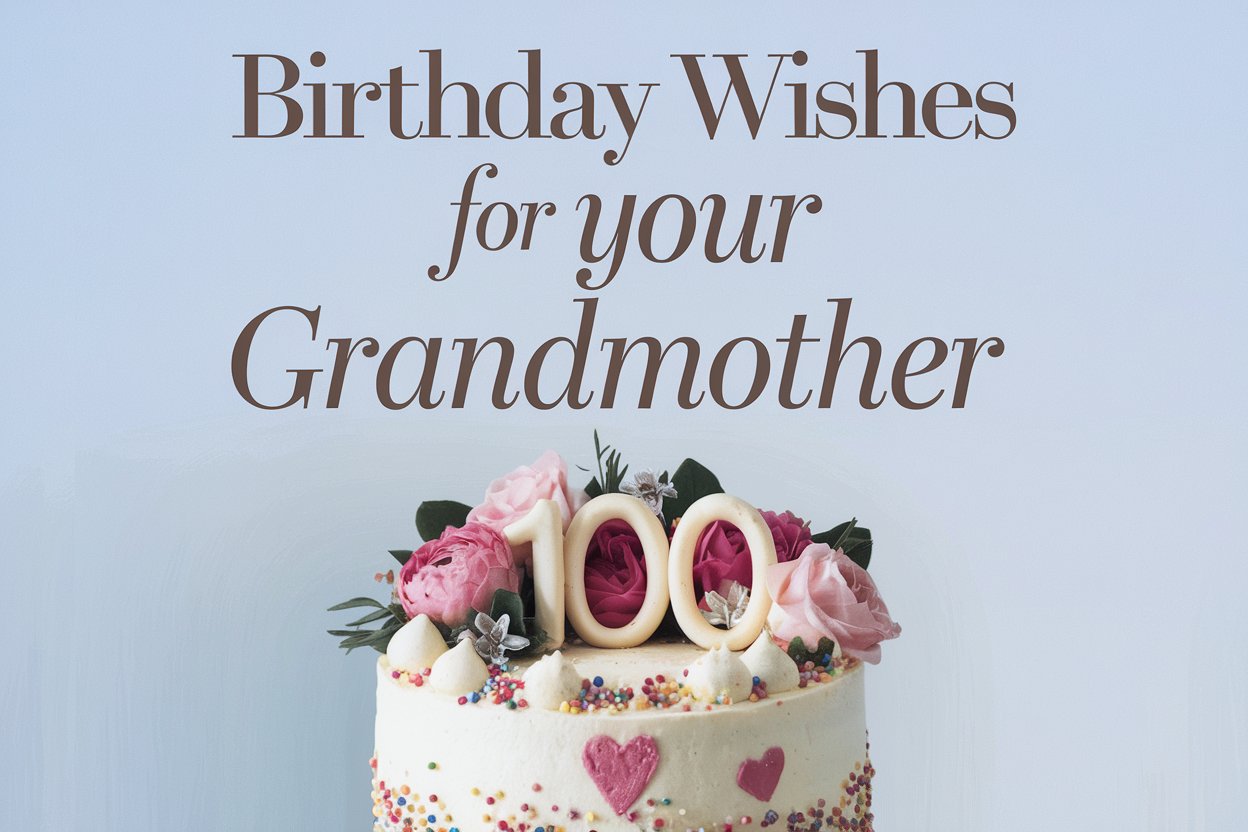 100 Perfect Birthday Wishes for Your Grandmother - Attraction Diary