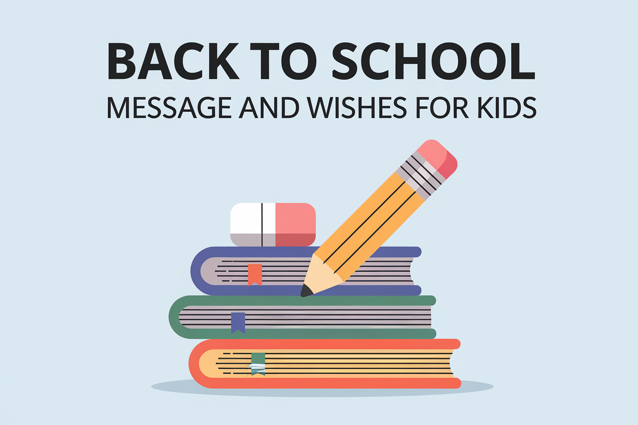 100 Back To School Message And Wishes For Kids - Attraction Diary