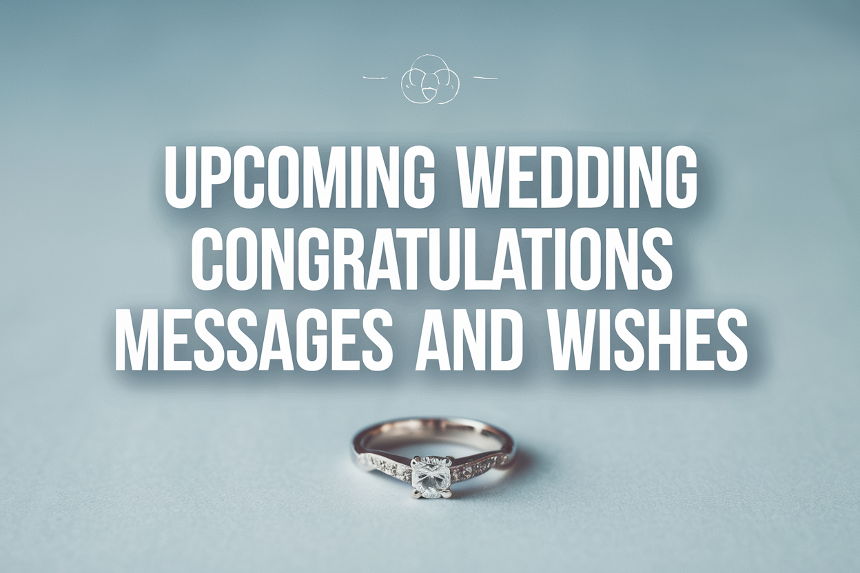 100 Upcoming Wedding Congratulations Messages And Wishes - Attraction Diary