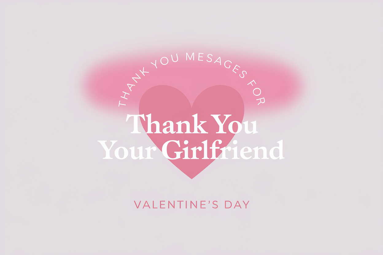 100 Thank You Messages for Your Girlfriend - Attraction Diary