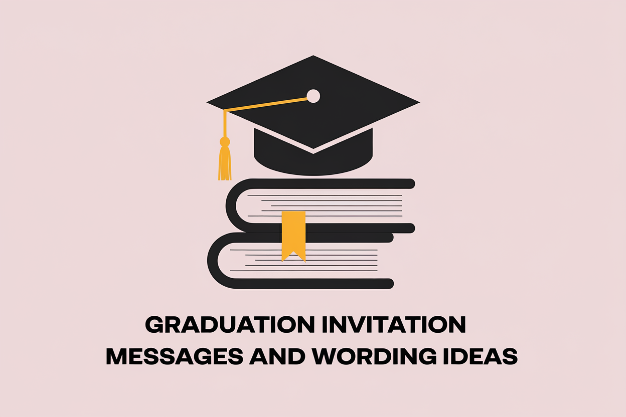 100 Graduation Invitation Messages And Wording Ideas - Attraction Diary