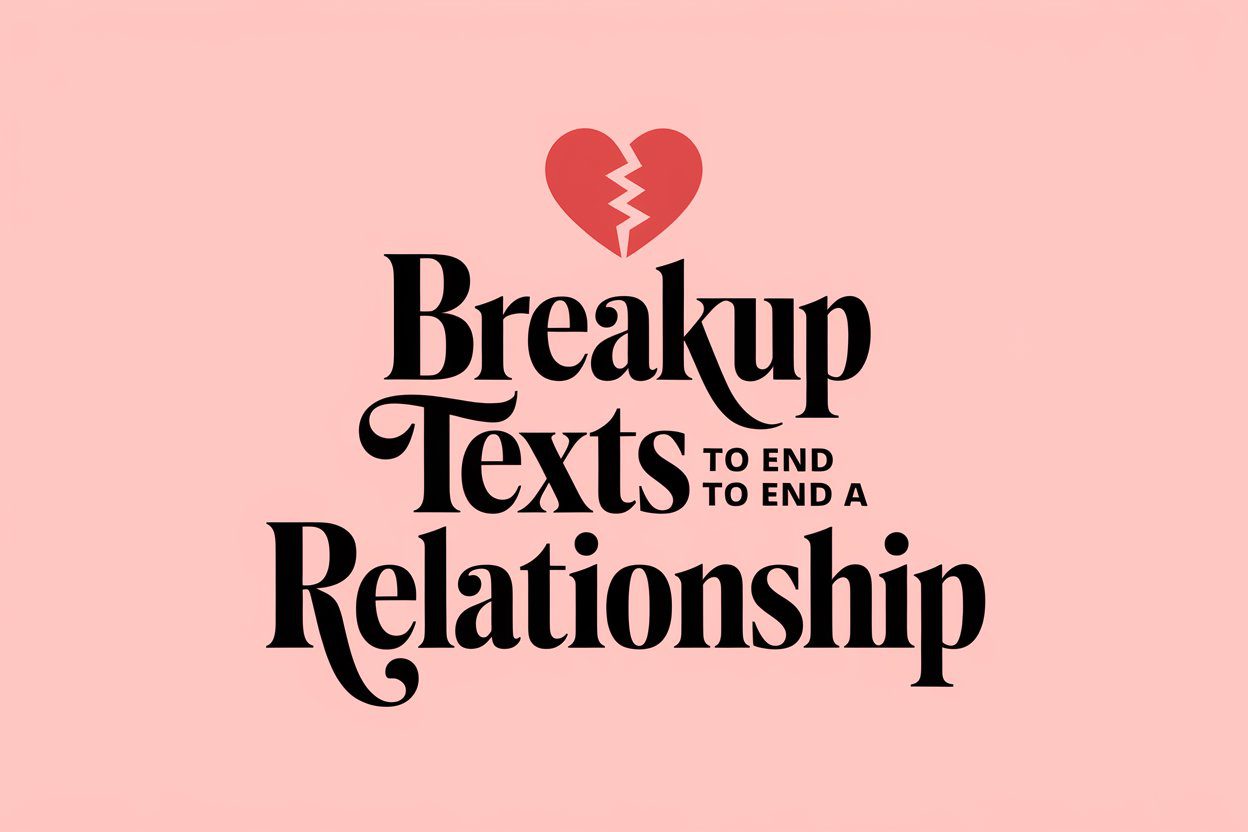 100 Best Breakup Texts to End a Relationship - Attraction Diary