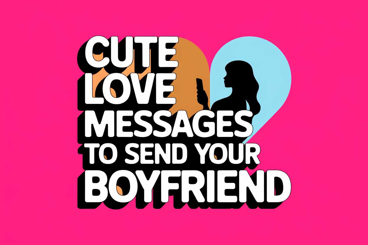 100 Cute Love Text Messages To Send Your Boyfriend - Attraction Diary
