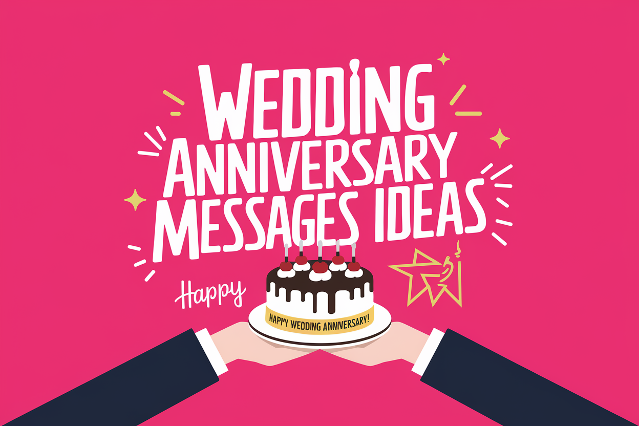 200 Wedding Anniversary Cake Messages Ideas - Attraction Diary