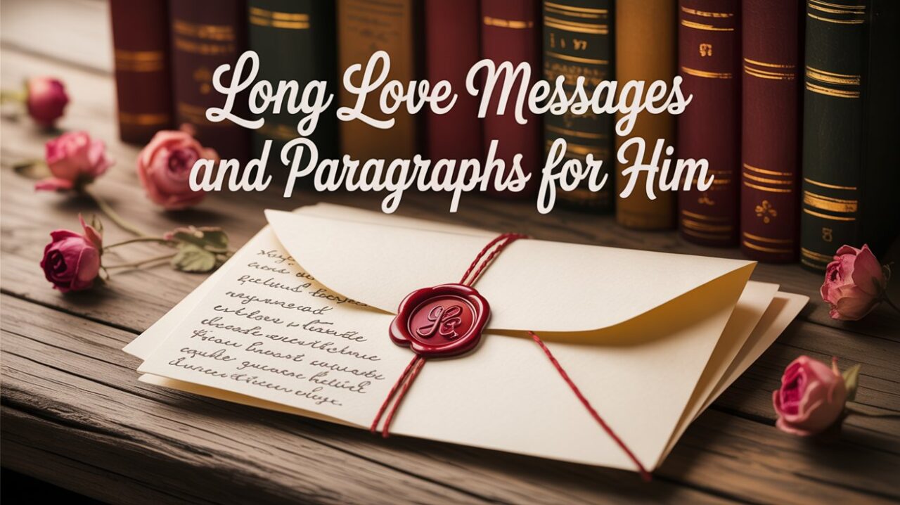 100 Long Love Messages and Paragraphs for Him - Attraction Diary
