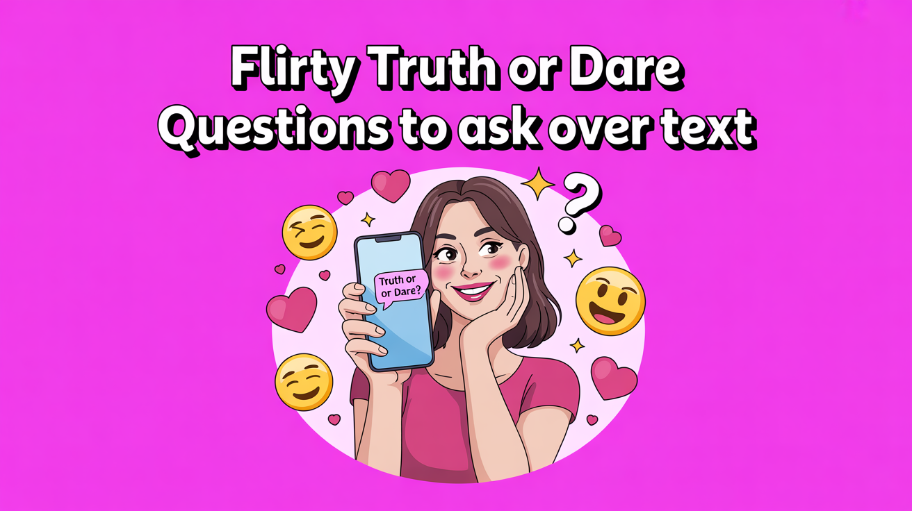100 Flirty Truth or Dare Questions to Ask Over Text - Attraction Diary