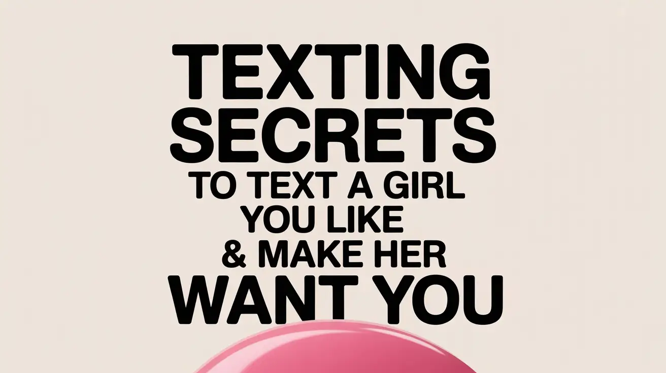 10 Texting Secrets to Text a Girl You Like & Make Her Want You ...